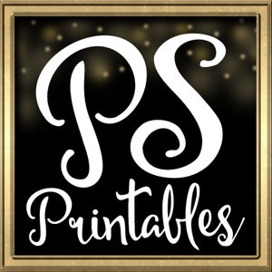 PSPrintables - Etsy