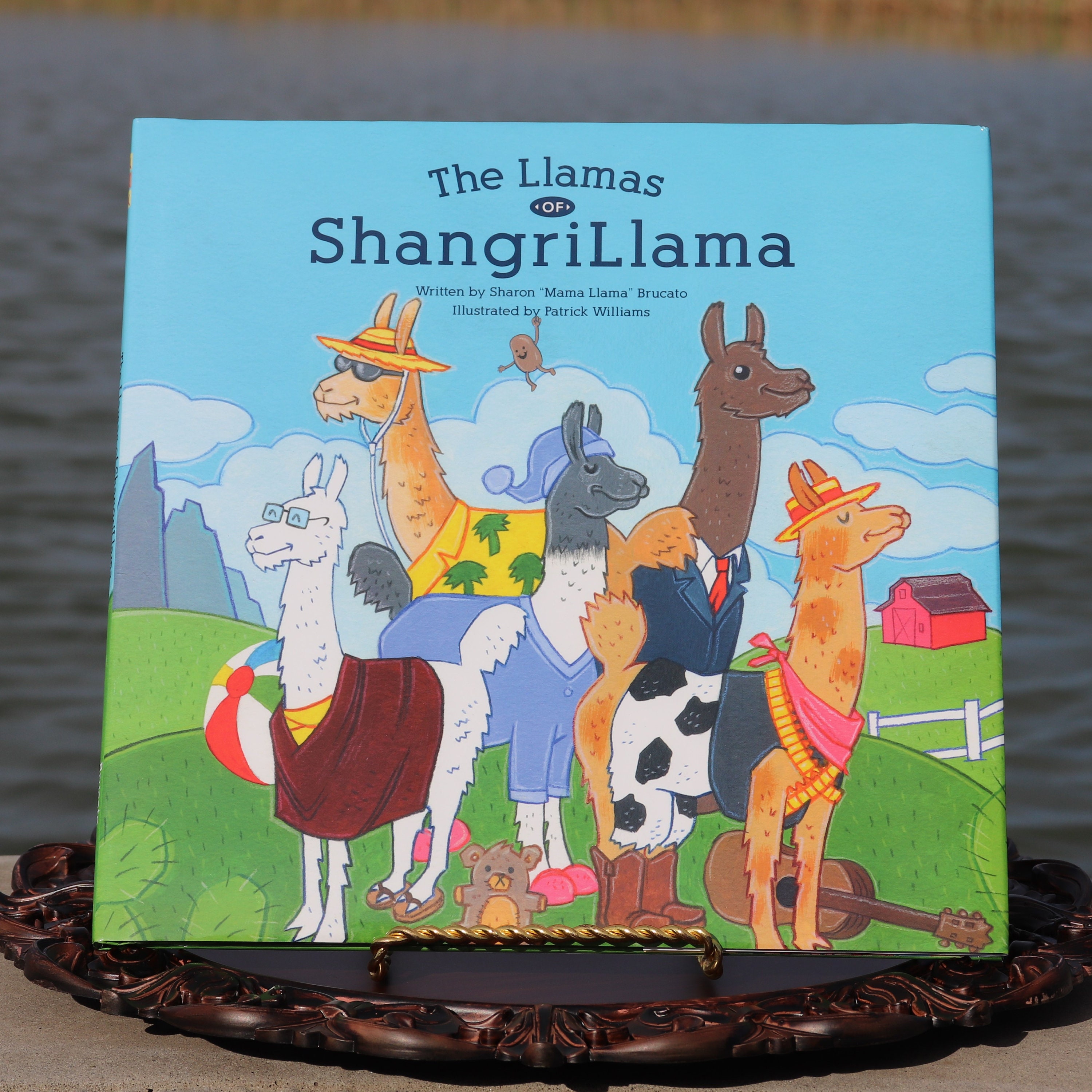 LLAMA BOOK the Llamas of Shangrillama - Etsy