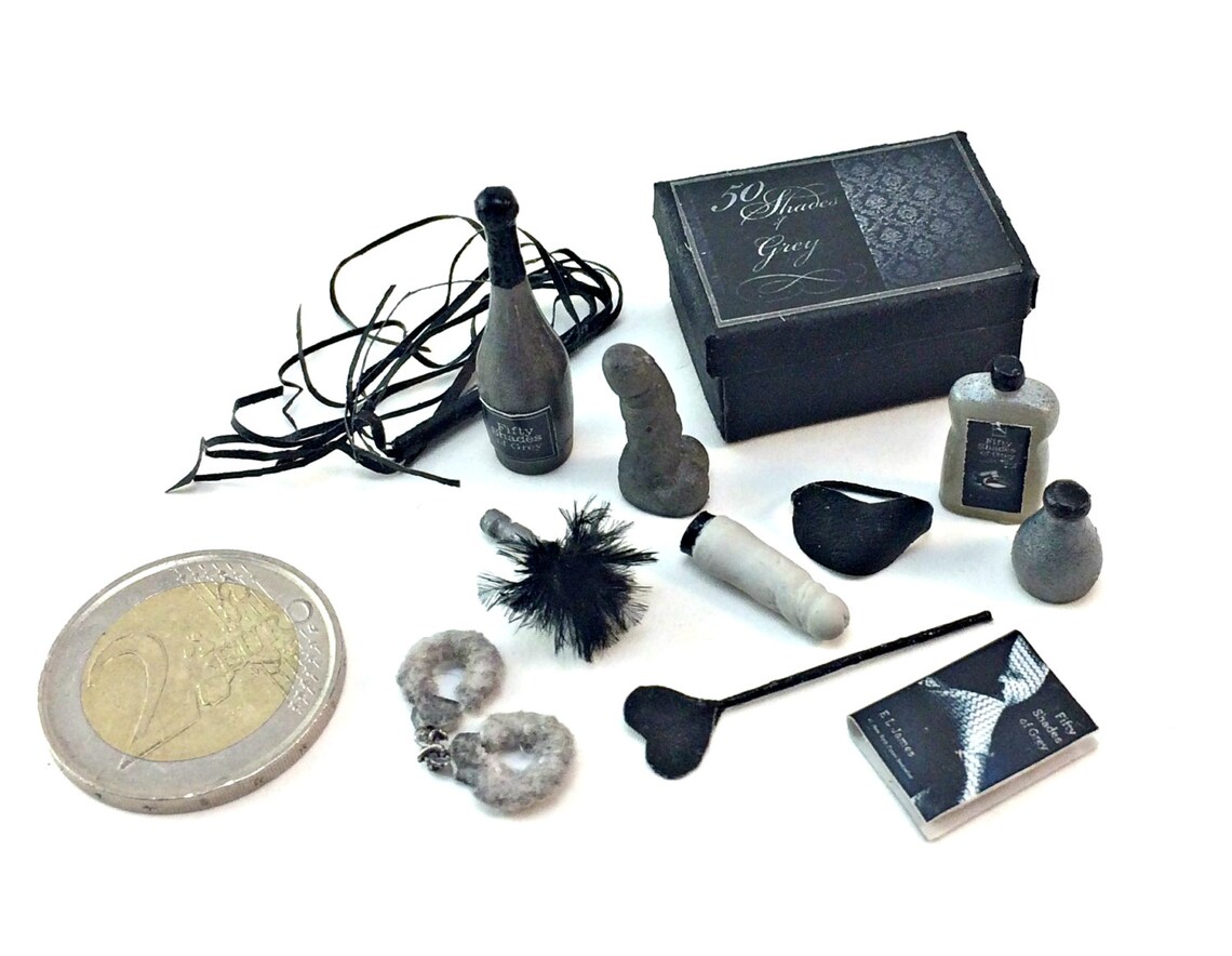 Dollhouse Miniature 1 12 Sex Toys 50 Shades Of Etsy
