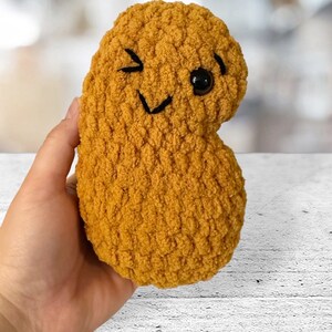 Fun and Squishy Chicken Nugget Amigurumi Plush Toy ready to Ship ...
