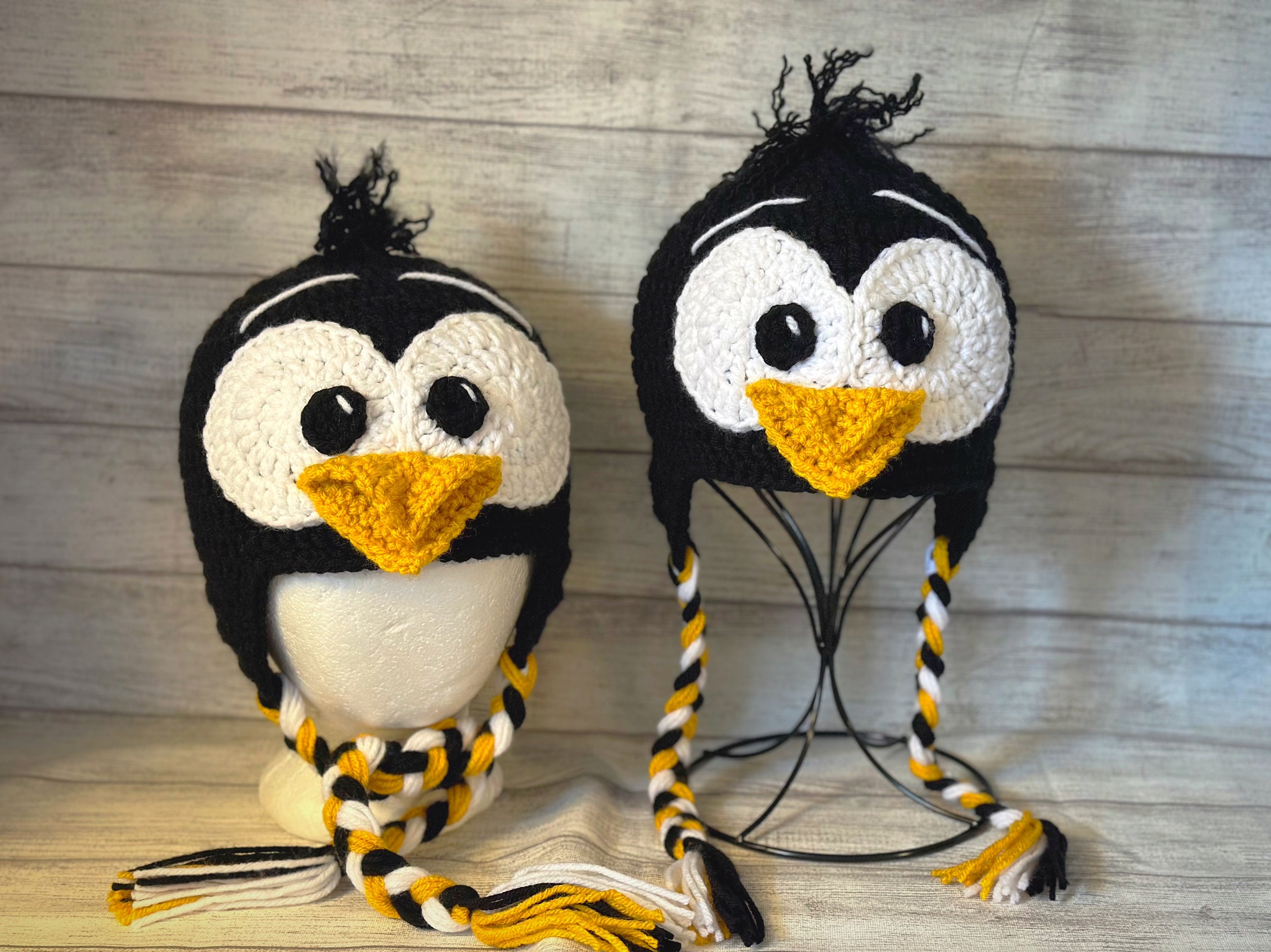 Crochet Penguin Hat