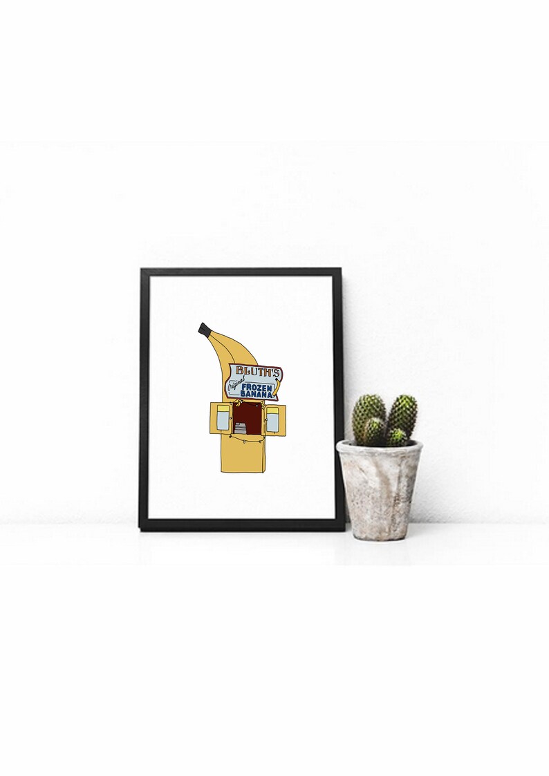 Arrested Development, Frozen Banana Stand Downloadable Artwork - Etsy