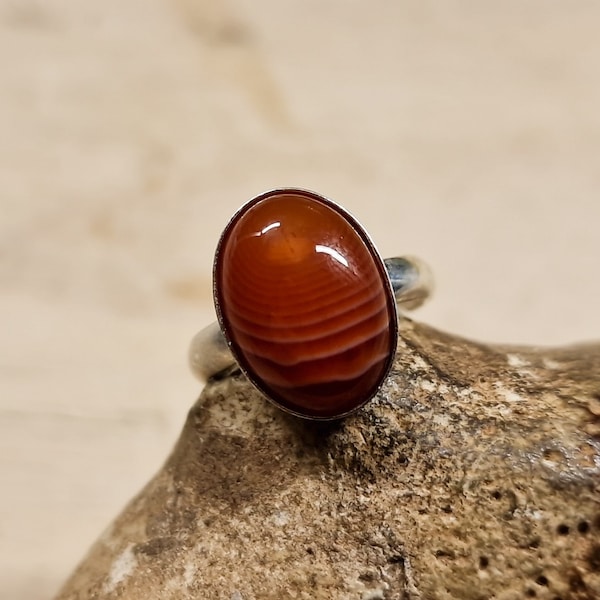 Sardonyx Ring - Etsy