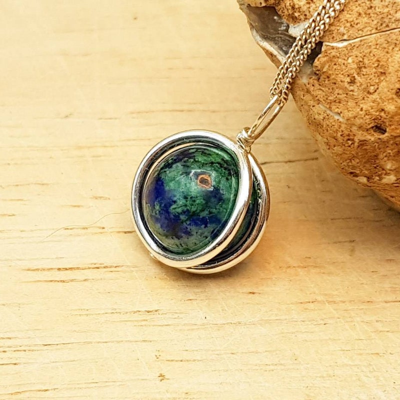 Azurite Jewelry - Etsy