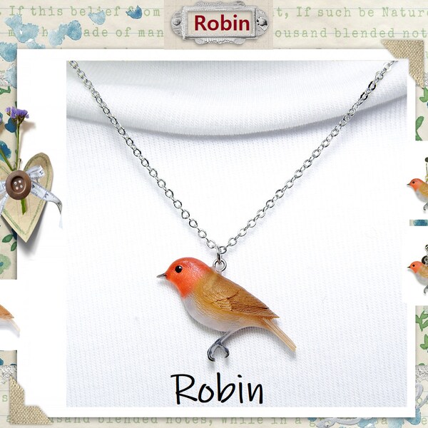 Robin Pendant - Etsy