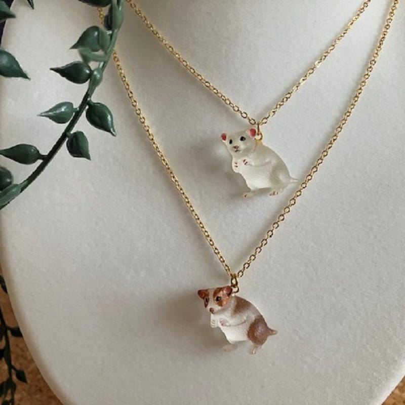 Hamster Pendant - Etsy UK