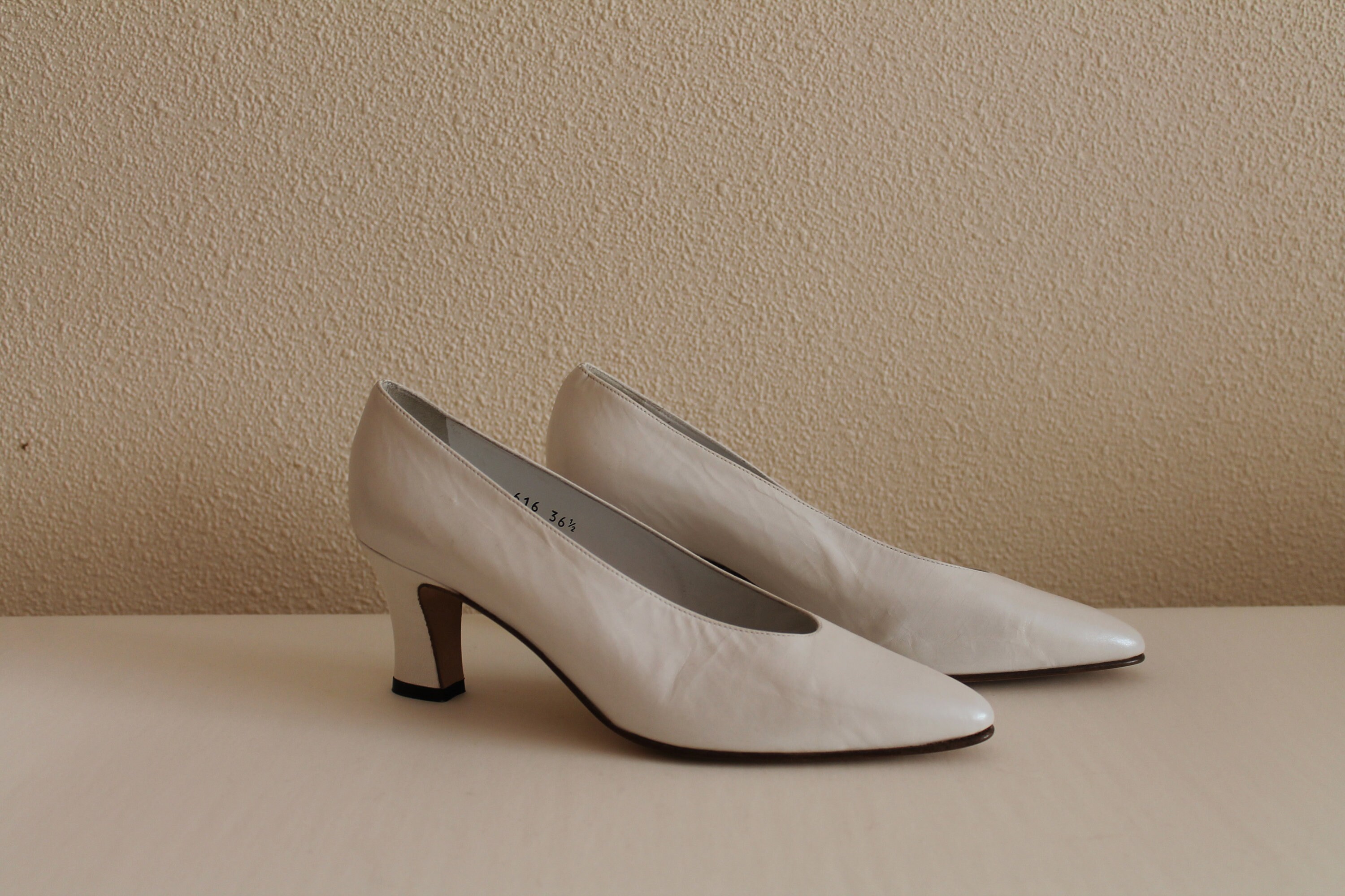 Women Shoes White Shoes Ivory Women Shoes Genuine Leather Women Shoes ...