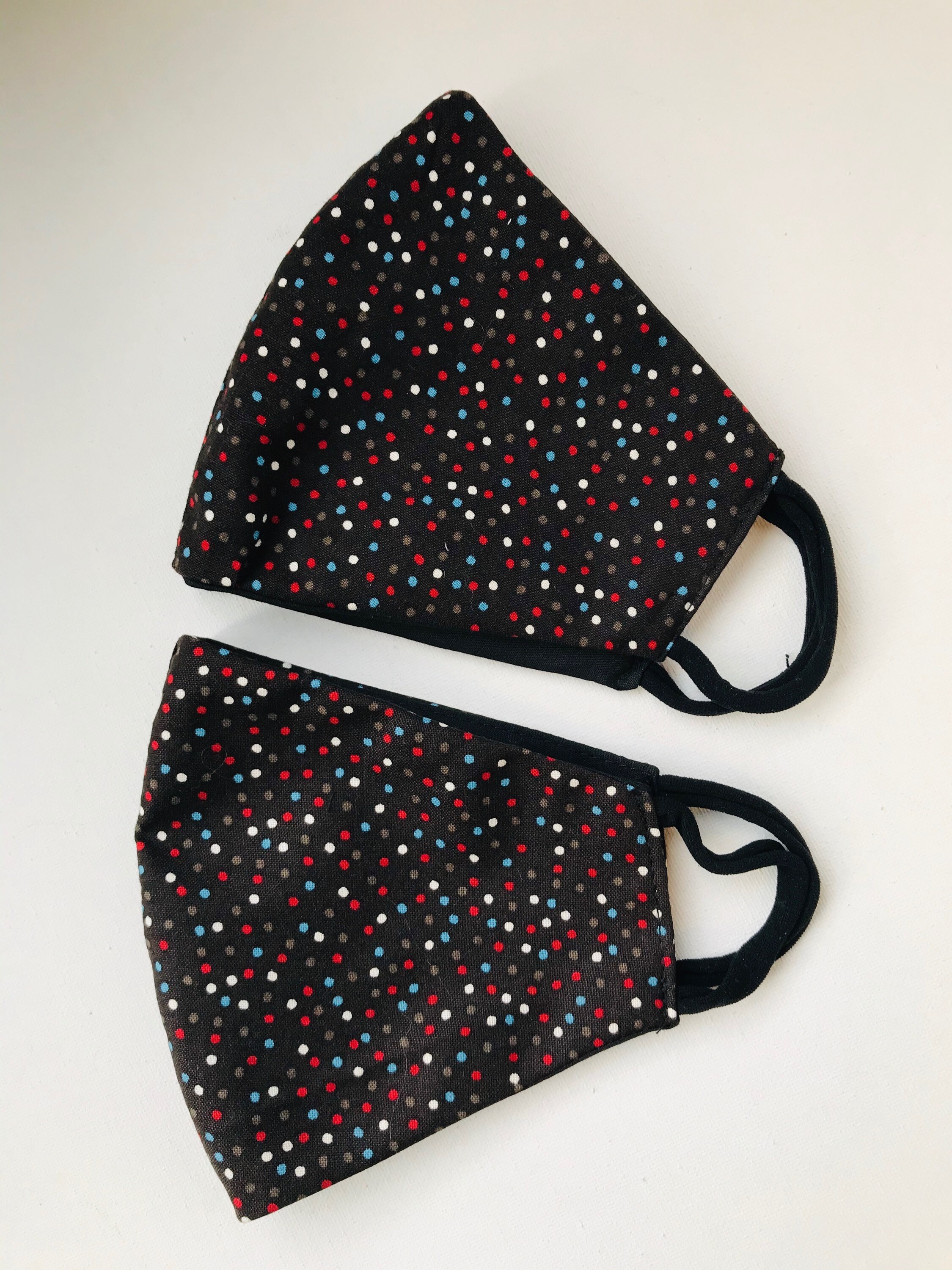 Face MaskBlack Multi Colors Re-usable face MaskDust | Etsy