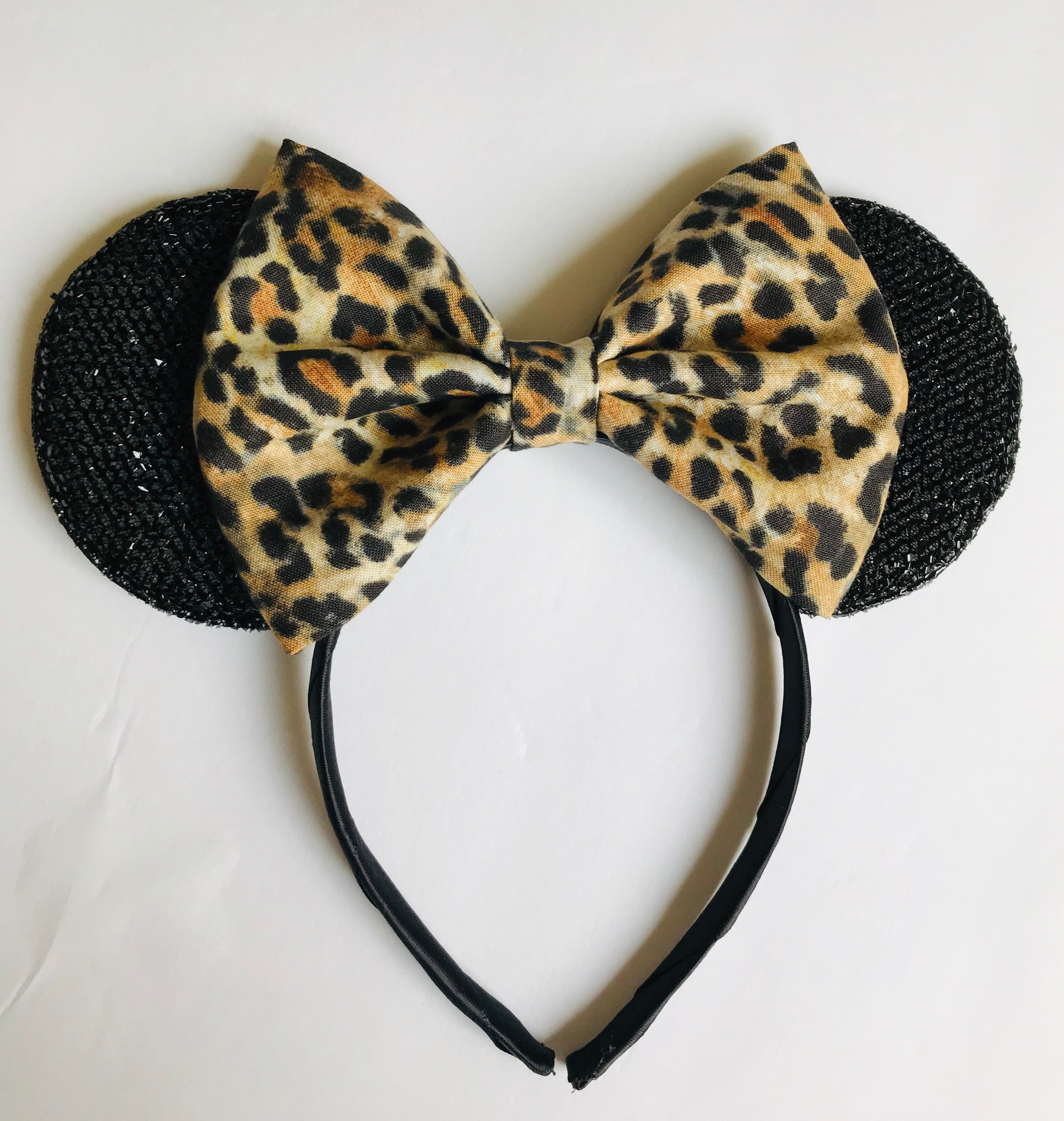 Minnie Leopard Set Minnie Mouse Customear Mask Set Ear | Etsy