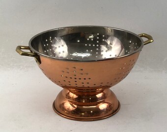Copper strainer | Etsy