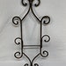 Single Plate Metal Vertical Wall Mount Plate Holder, Holds 1 Plate ...