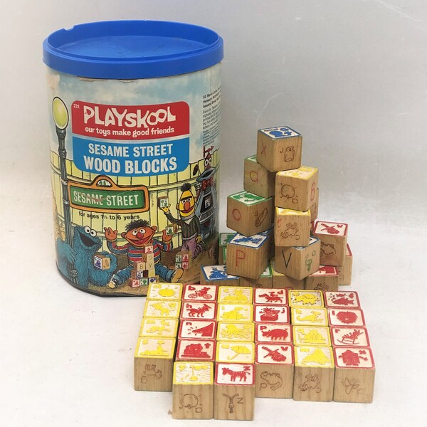 Playskool Blocks - Etsy