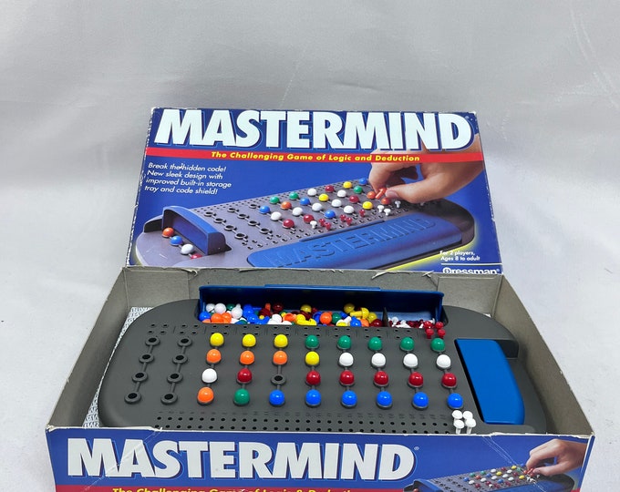 Vintage Mastermind Game by Pressman 1996 - Etsy