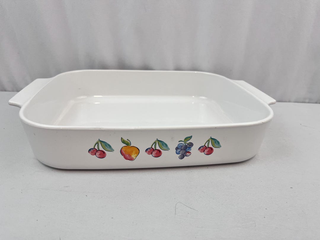 Vintage Corning Ware Fruit Basket Large Baking Dish Casserole Dish A-21 - Etsy
