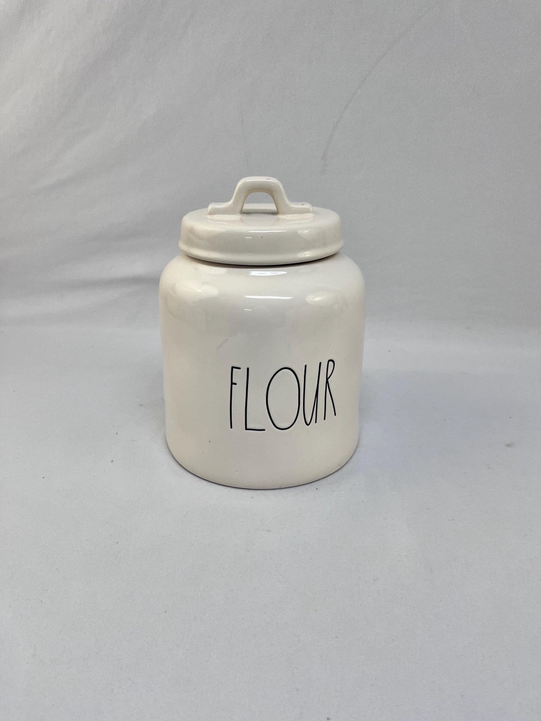 Ceramic Flour Canister - Etsy