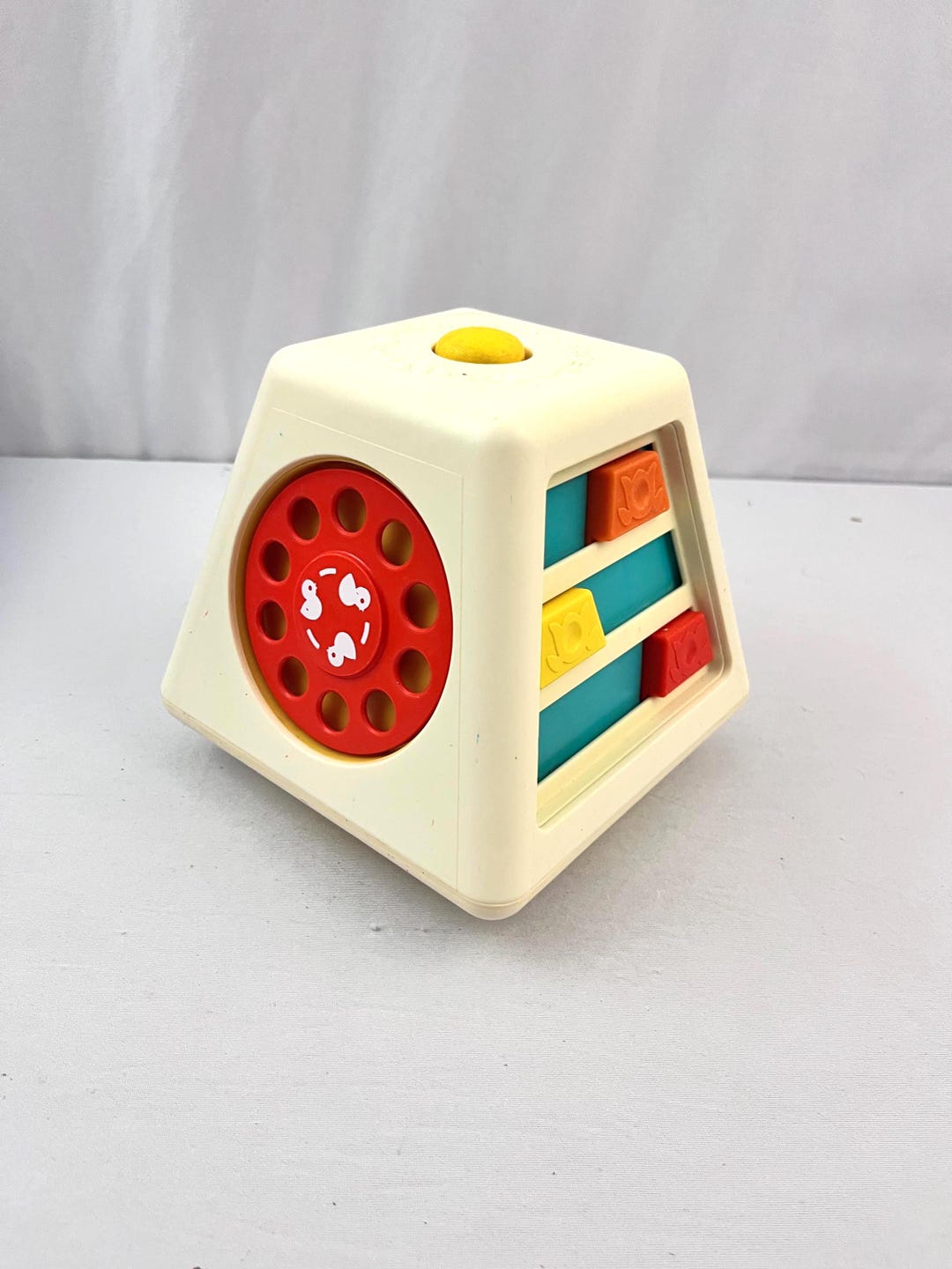 Vintage Fisher Price Turn and Learn Busy Box - Etsy