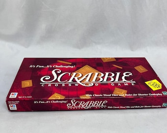 Vintage 1976 Scrabble Game Comes With Handmade Pouch To Etsy