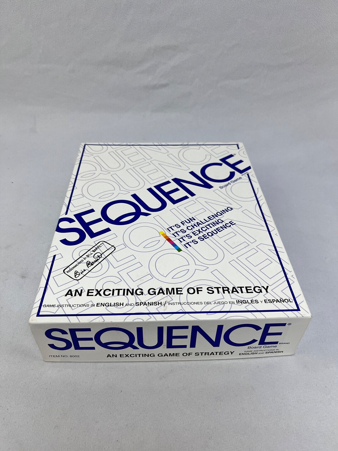 Vintage 1995 Sequence Game, JAX Ltd. - Etsy