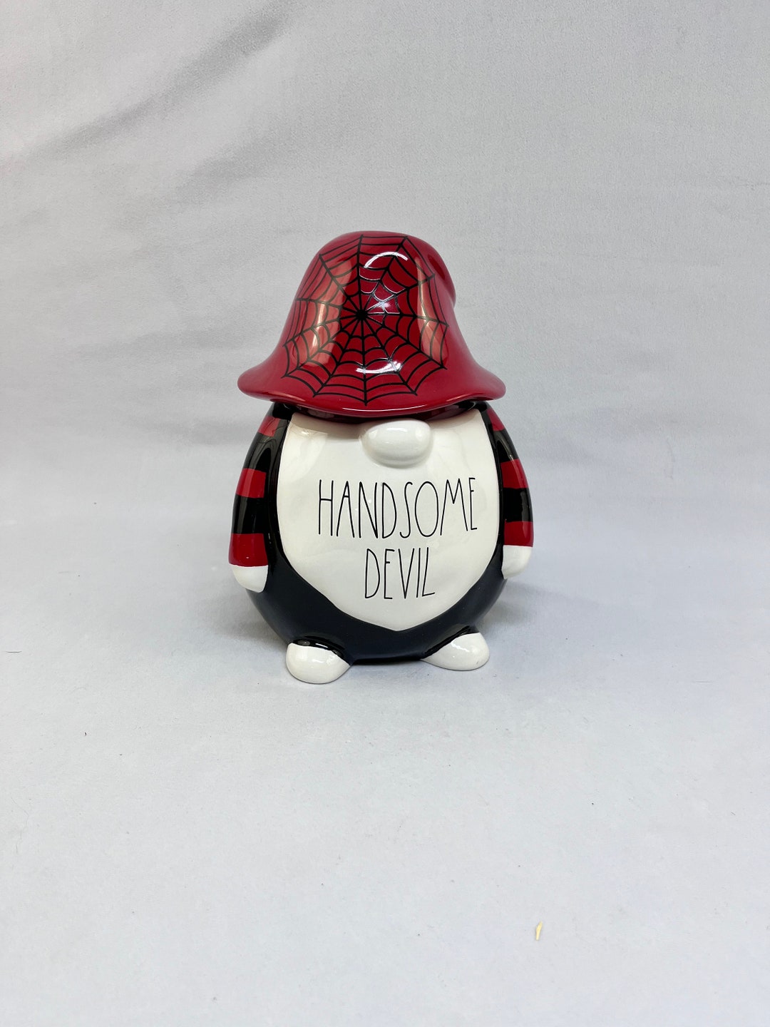 Handsome Devil Gnome Canister - Etsy