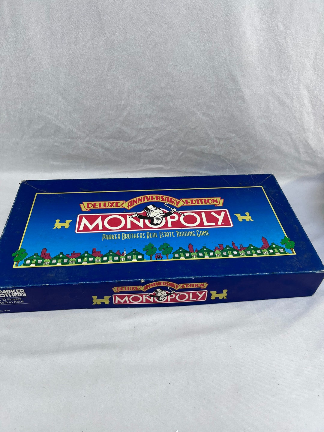 Vintage Board Game Monopoly Deluxe Anniversary Edition - Etsy