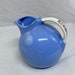 A Vintage Hall Royal Rose Cadet Blue Ball Pitcher - Etsy