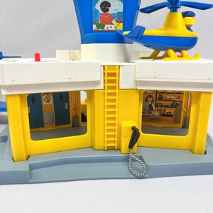 Vintage Fisher Price Jet Toy and Jetport 933, 1980 - Etsy
