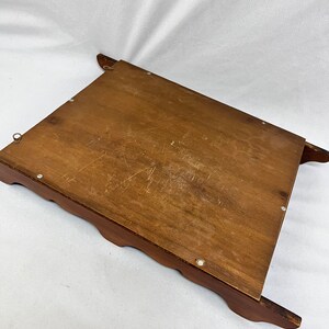 Vintage Wood Collectible Spoon Display Rack, Solid Wood, Hanging ...