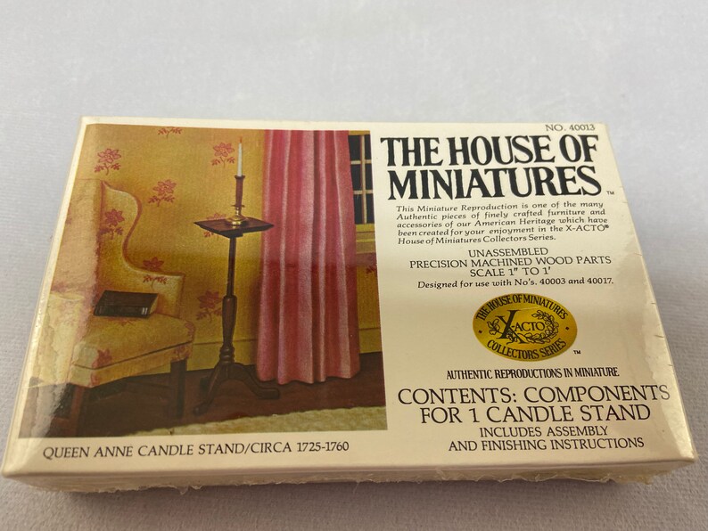 Vintage House of Miniatures Doll House Furniture Kits - Etsy