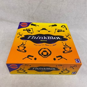 Vintage Think Blot Game by Mattel | Etsy