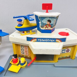 Vintage Fisher Price Jet Toy and Jetport 933, 1980 - Etsy