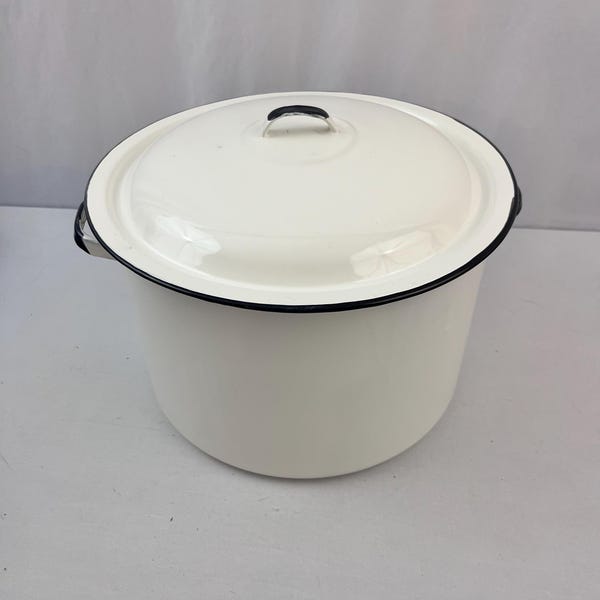 Enamelware Pot - Etsy