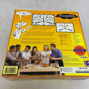 Vintage Think Blot Game by Mattel - Etsy