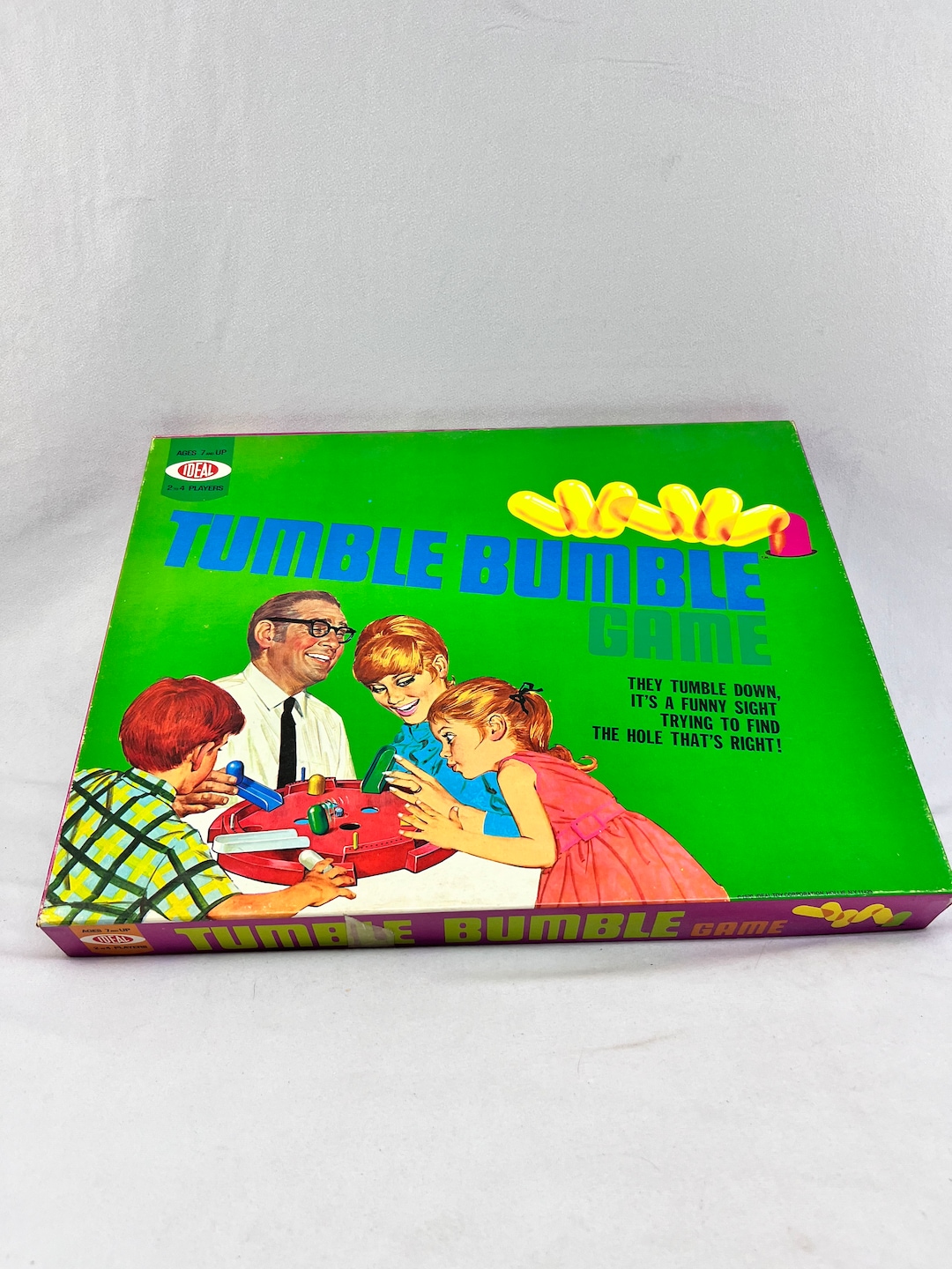 Vintage Tumble Bumble Game, Ideal Toys 1970 - Etsy