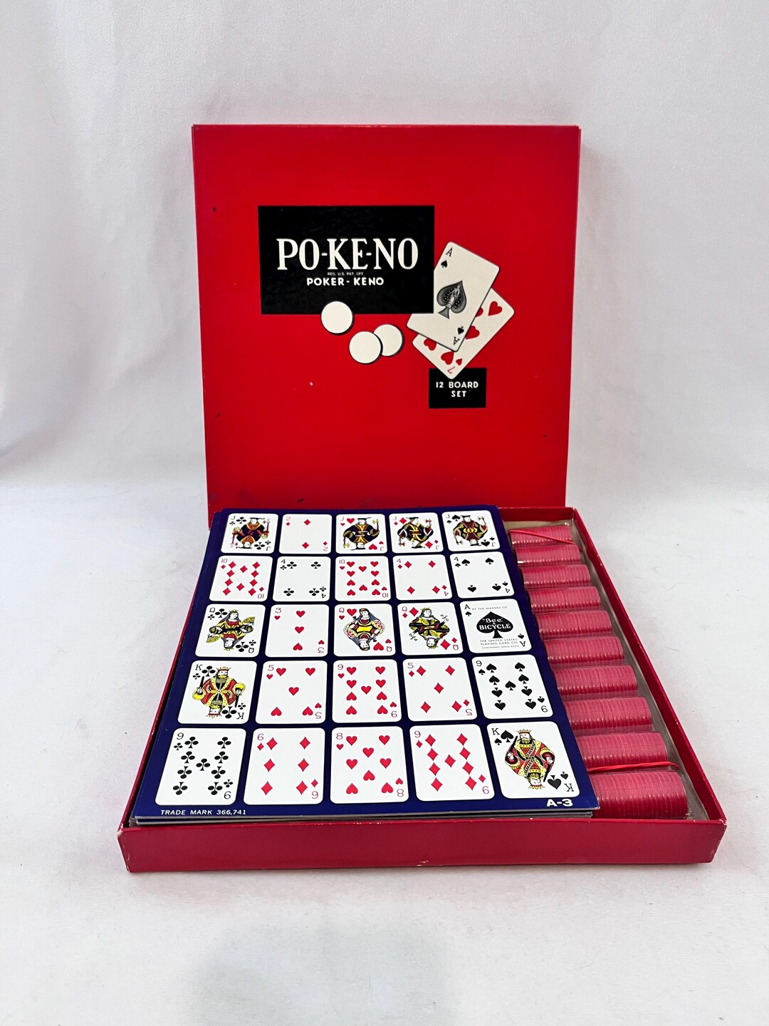 Vintage Pokeno Game - Etsy