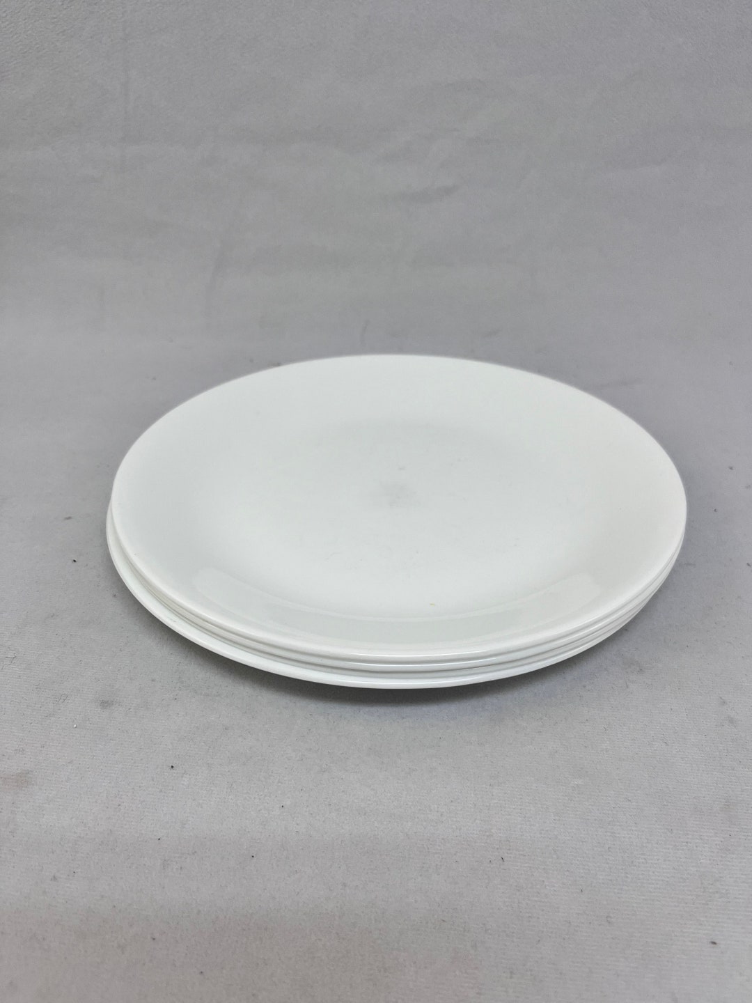 Corelle White Salad Plates, Set of 4 - Etsy