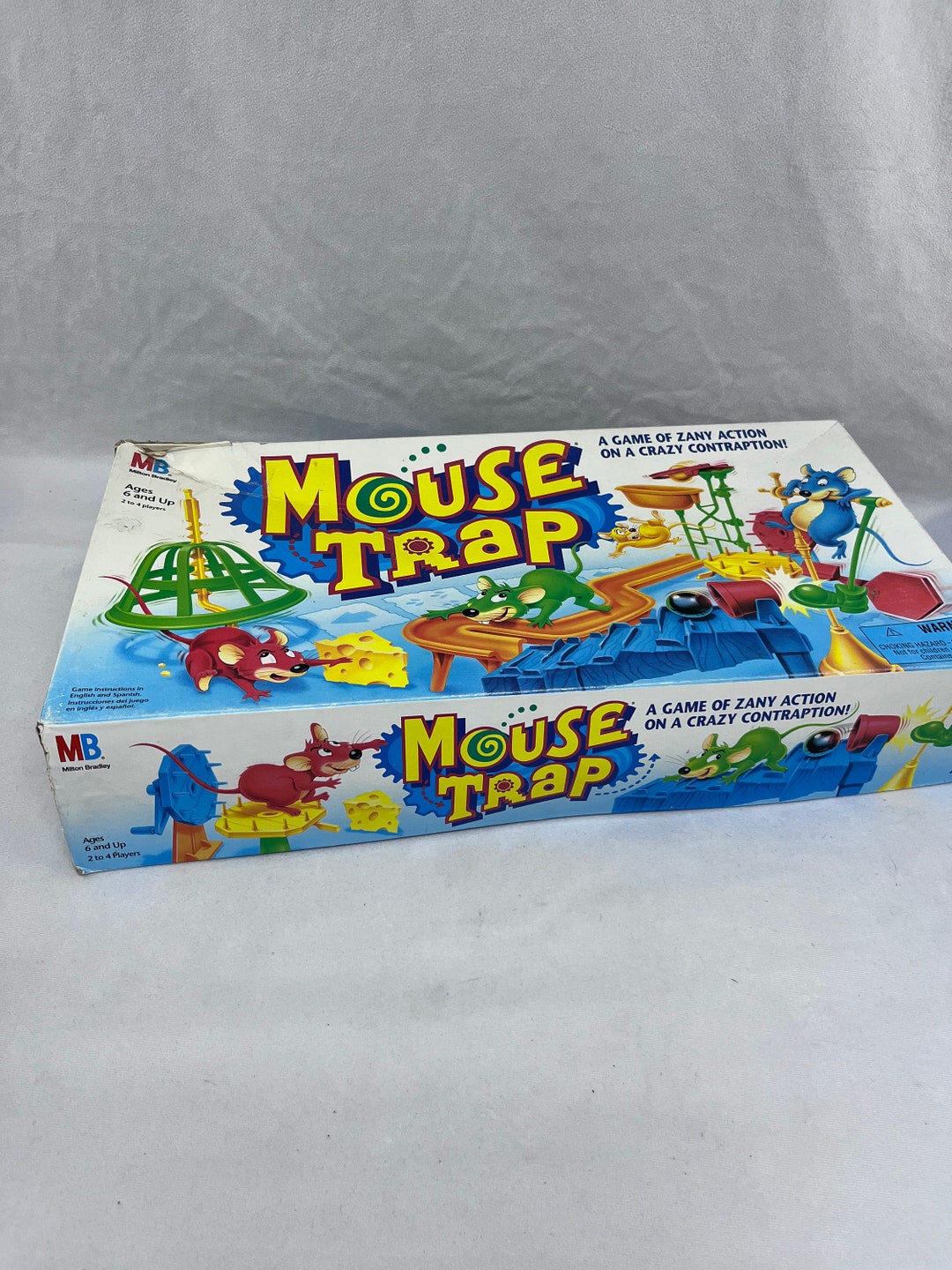 Vintage Milton Bradley Mouse Trap Game 1984 - Etsy
