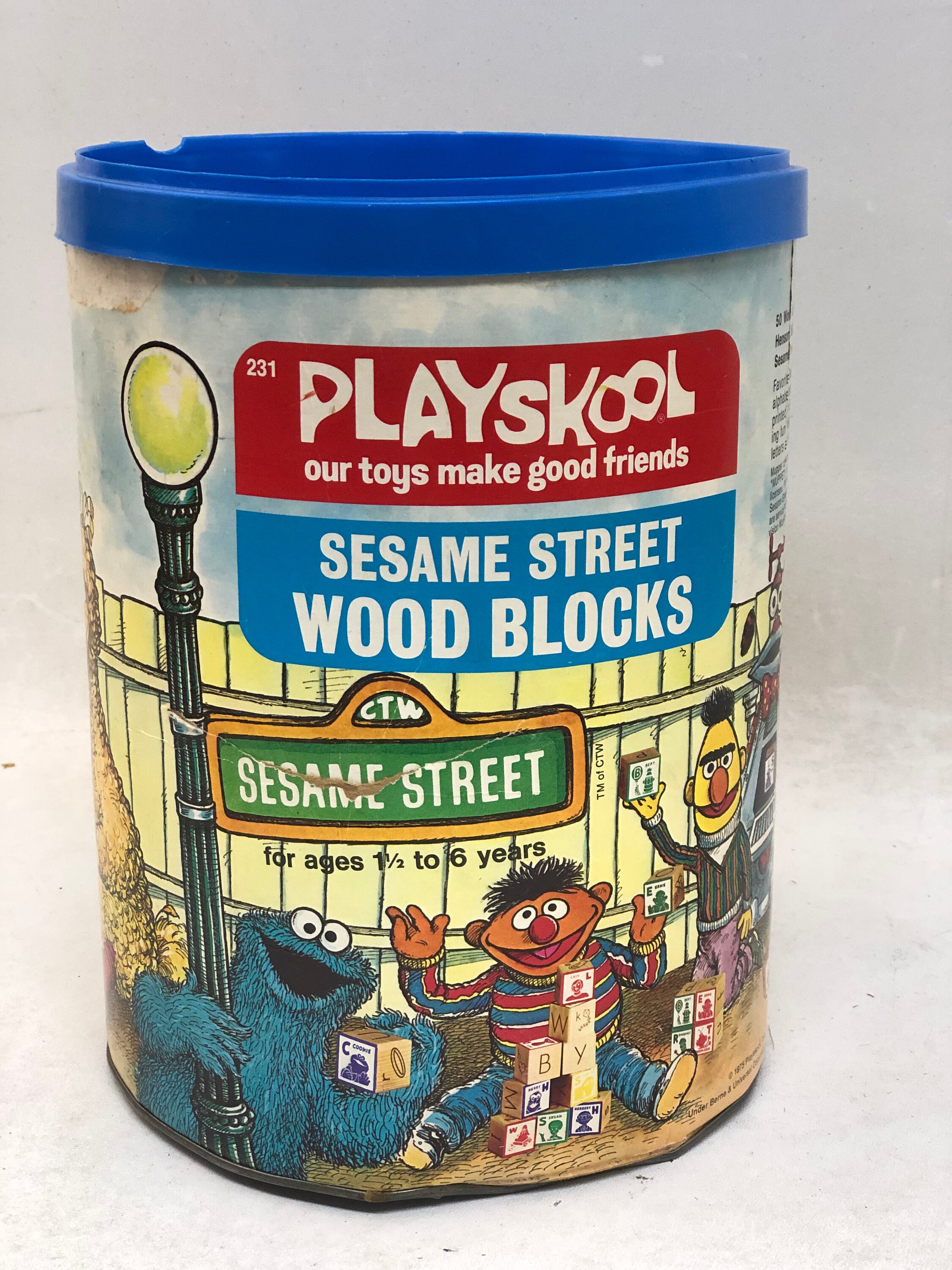 Vintage Playskool Sesame Street Alphabet Blocks Set 1975 - Etsy Hong Kong