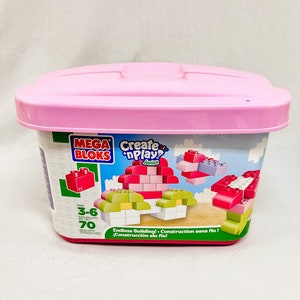 Mega Bloks, Duplo Compatible Set, 70 Piece Set - Etsy