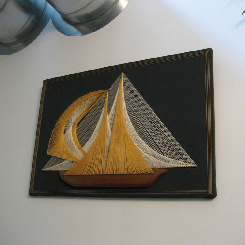 Vintage String Art - Etsy