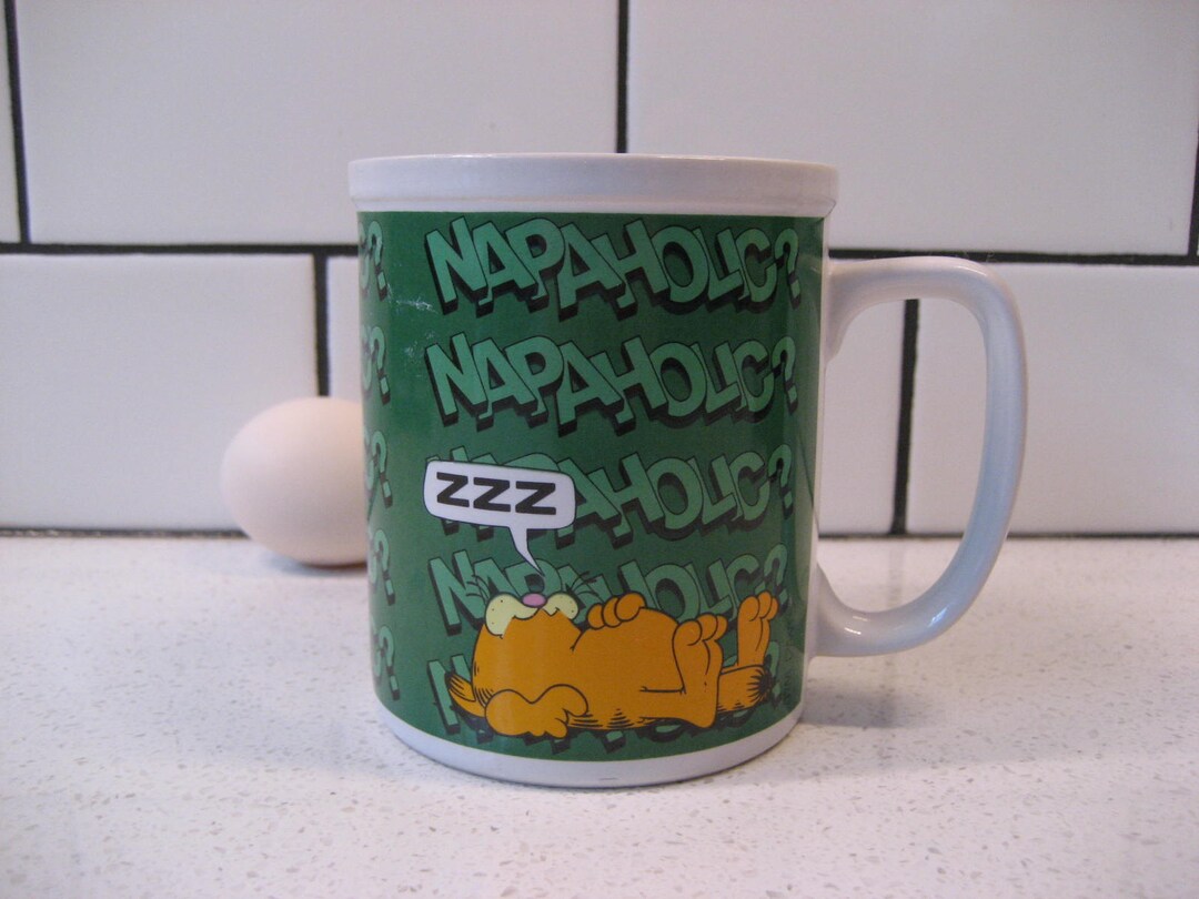 4.25" Vintage Garfield Coffee Mug Tea Cup Circa 1978 Jim Davis ...