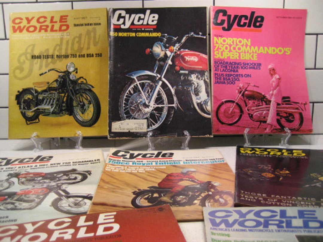 CHOICE Vintage Motorcycle Magazines 1965 1967 1968 1969 1970 1973 1975 ...