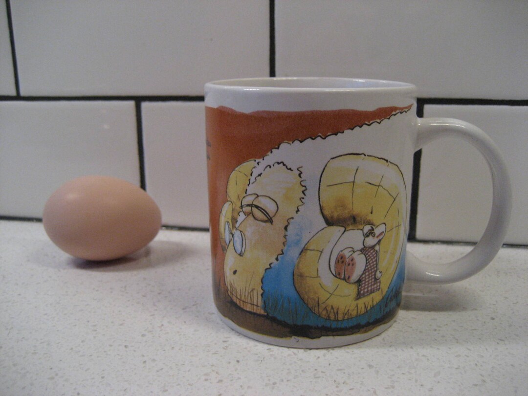 Vintage Thomas Goletz Friendship Coffee Mug Widder Diddl Die Springmaus ...
