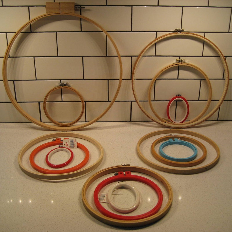 Wood Embroidery Hoop - Etsy