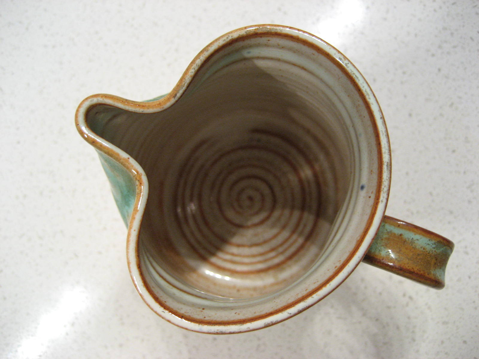 Vintage Studio Pottery Llangollen Wales Beautiful Interior Undulating ...