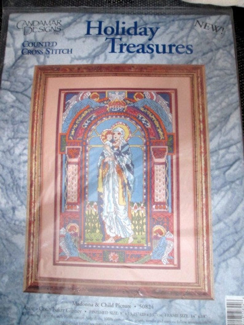 Candamar Designs Cross Stitch Kit Holiday Treasures 50824 - Etsy