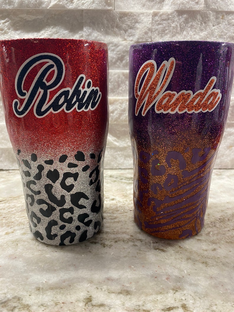 Leopard Print Tumbler | Etsy