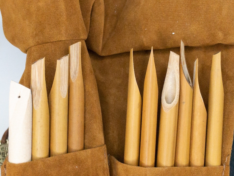 10 Reed qalam Arabic Calligraphy Set - Etsy