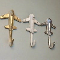 Aviation Themed Coat Hooks Metal Art - Etsy