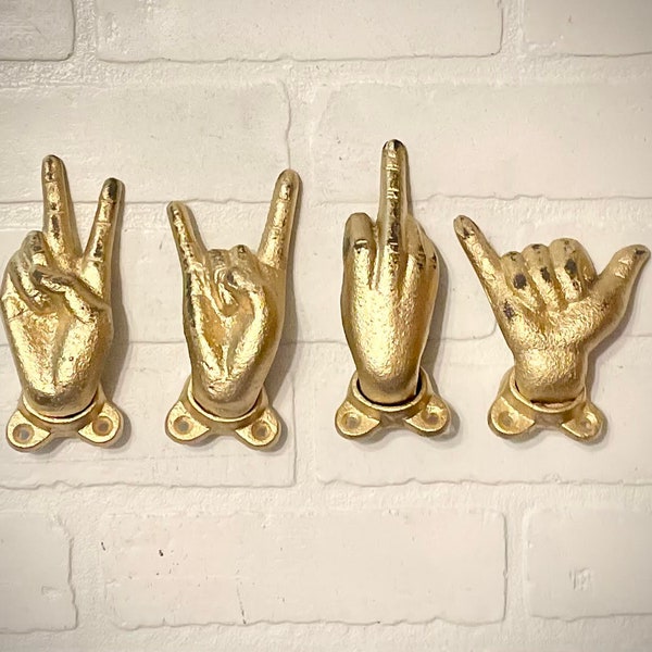 Finger Wall Hook - Etsy