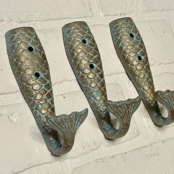 Mermaid Hooks - Etsy